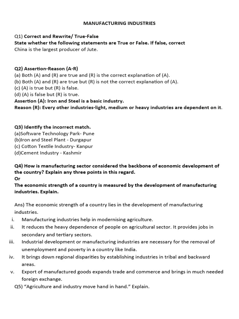 Manufacturing Industries | PDF | Pollution | Particulates