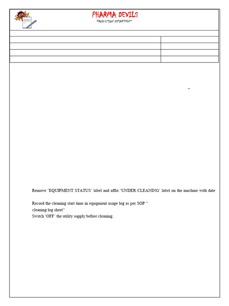 WKH-100 Cartonator SOP: Cleaning & Operation | PDF | Camera | Barcode