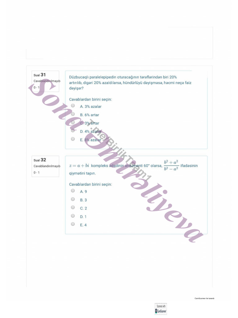 OTK_11_Buraxılış_Riyaziyyat_sualları_?_?_?_? | PDF