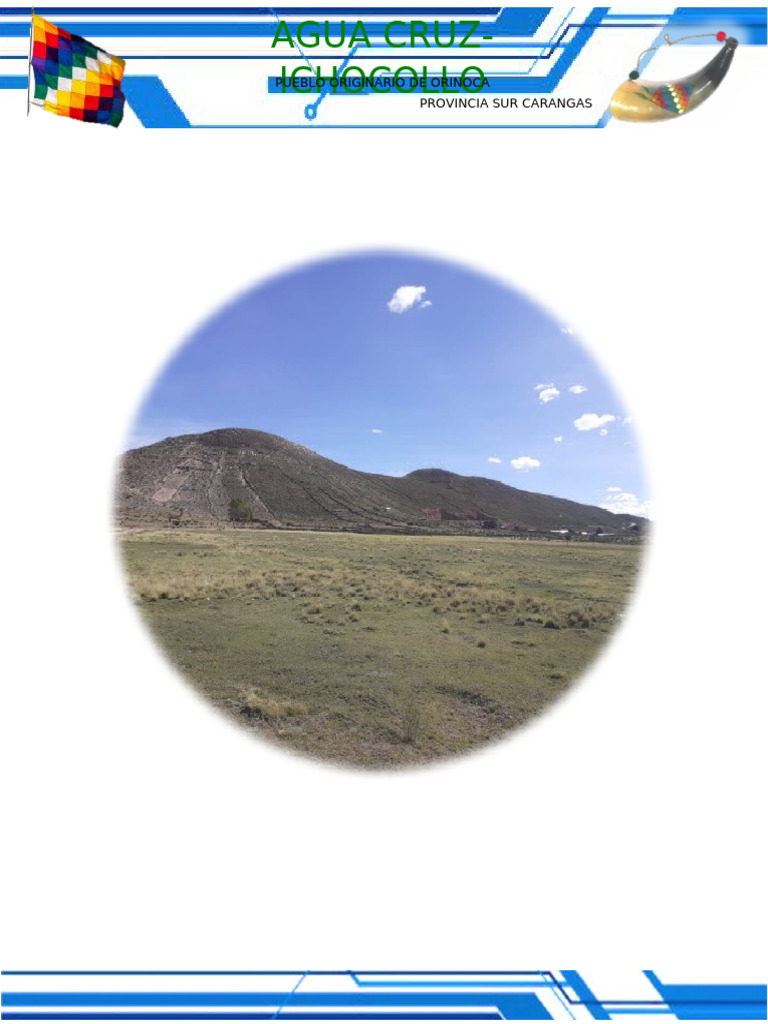 Pueblo Originario de Orinoca Provincia Sur Carangas | PDF