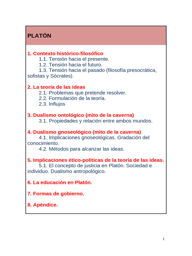 3 Platón | PDF | Platón | Conocimiento