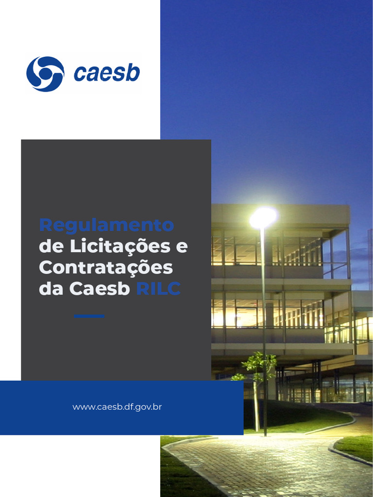 RILC Caesb Vigente | PDF | Custo