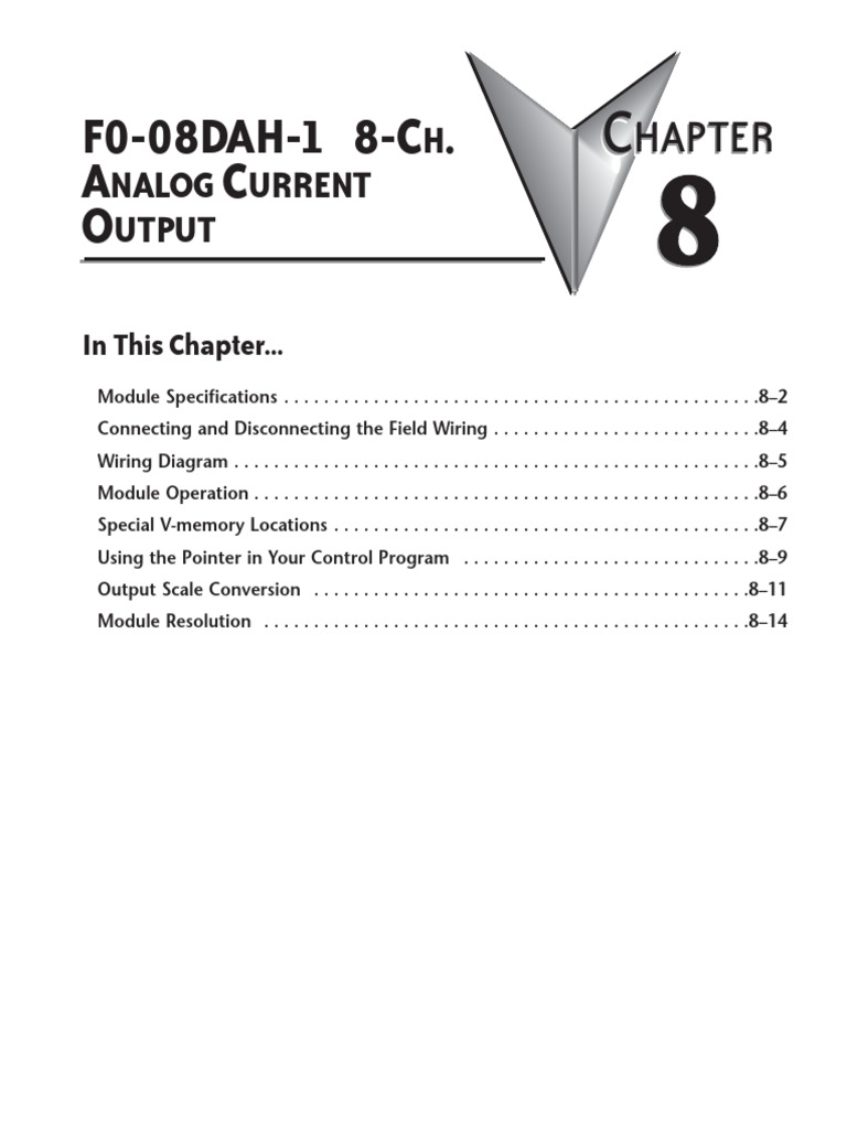 F0-08DAH-1 | PDF | Input/Output | Pointer (Computer Programming)