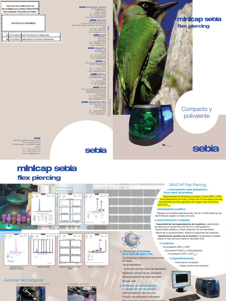 Catalogo Equipo Minicap Flex Piercing | PDF