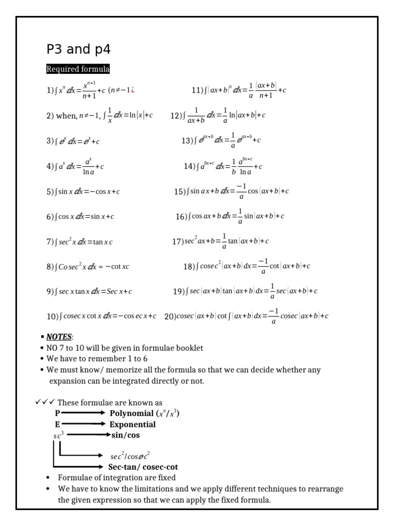 P3 and p4 | PDF | Trigonometric Functions | Equations
