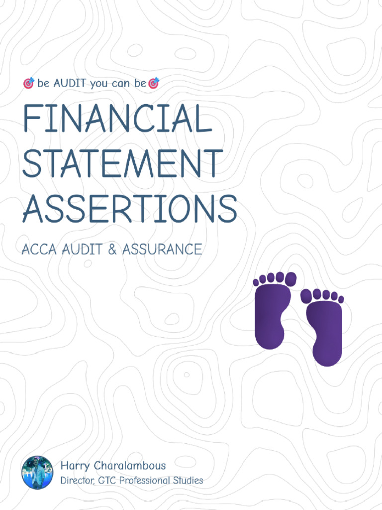 Financial Statement Assertions-1 | PDF
