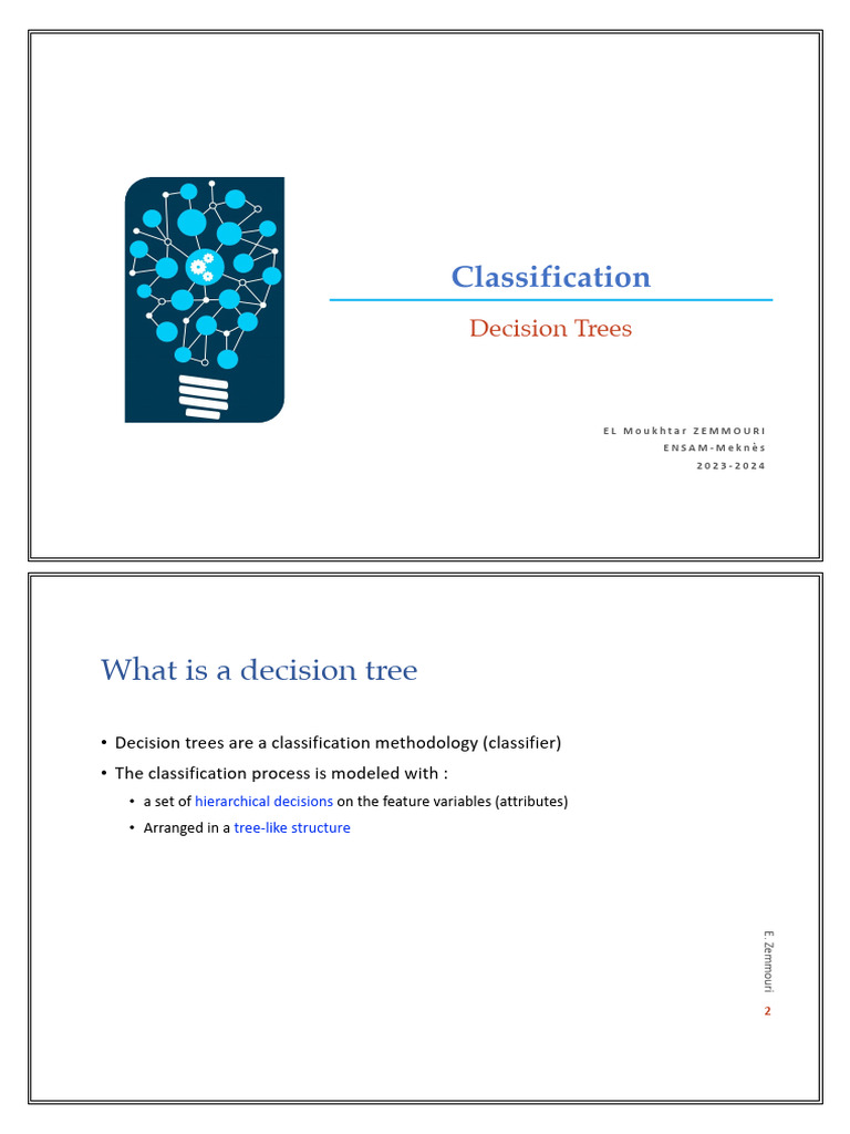 04-Data Maining Classification Decision Trees | PDF | Theoretical Computer Science | Algorithms ...