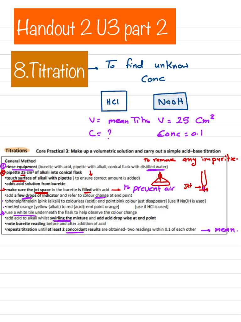 Handout 2 U3 Part 2 | PDF | Chemistry | Chemical Substances