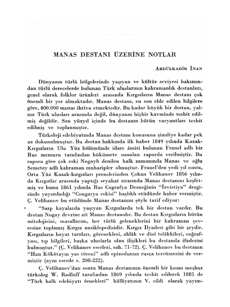 Manas 8.Sayfa | PDF