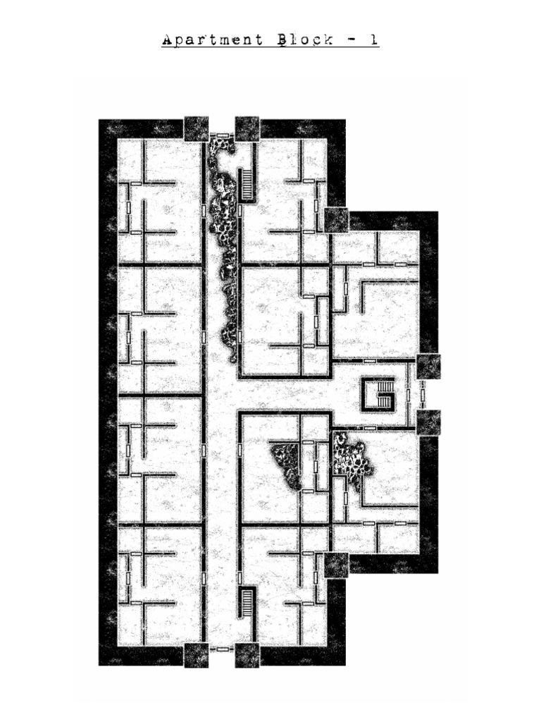Apartment Block 1 | PDF