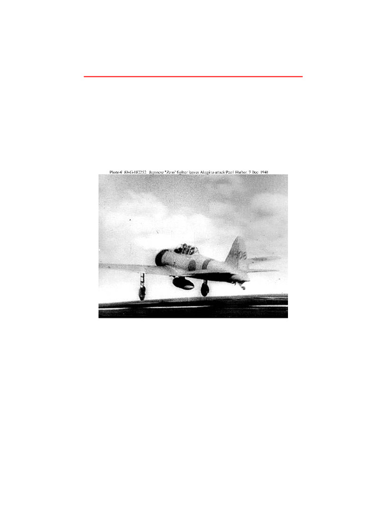 WWII Fighter Planes: The Japanese Zero | PDF | Attack On Pearl Harbor ...