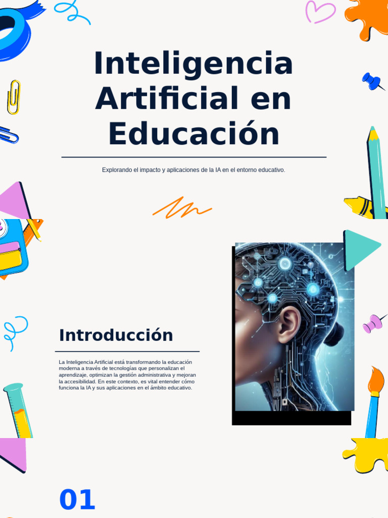 IA en Educación: Impacto y Aplicaciones | PDF | Inteligencia artificial ...