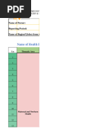 HBNC New Monthly Format 2024 With 30 Block Wise-1 | PDF | Low Birth ...