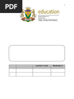 NSTech grade 5 Term 1 Practical Task | PDF | Plants | Natural Environment