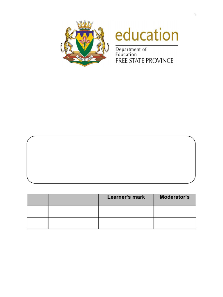 Grade 7 Life Orientation Term 1 Test | PDF | Adolescence | Behavioural ...