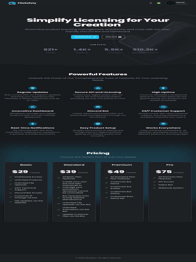 FileSafety Streamline Licensing and Protect Your Digital Products | PDF | Computing | System ...