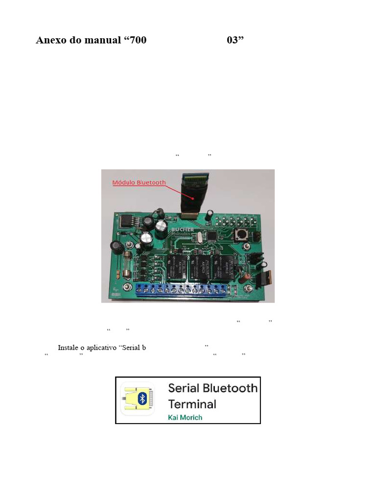 KCB Anexo do manual “700-M-7000001-PT-03” bluetooth | PDF | Bluetooth | Celulares