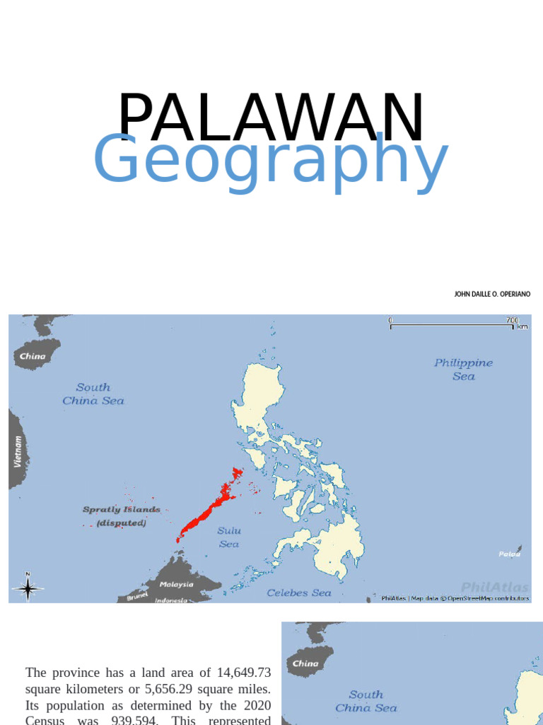 Palawan: Geography and Population Data | PDF | Philippines | Government