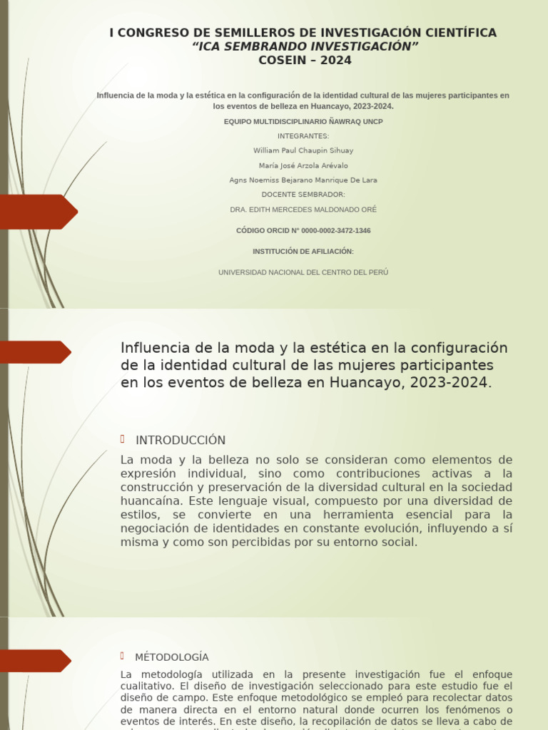 Ponencia Ica Moda | PDF | Moda | Science