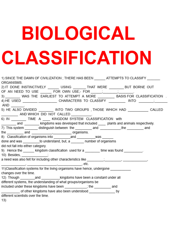 Biology Classification Basics | PDF | Fungus | Spore