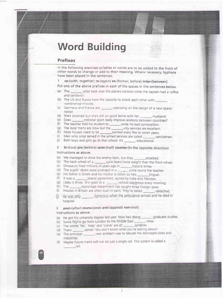 Wordformation Prefix | PDF