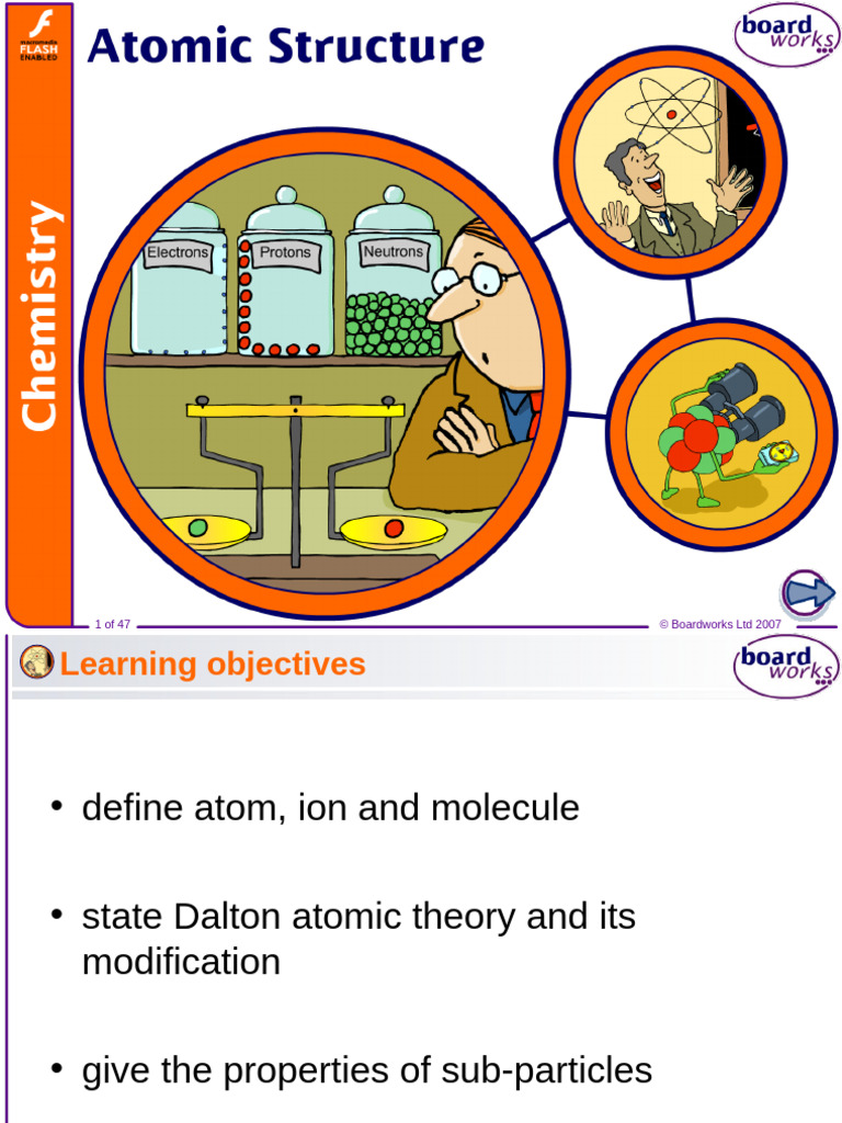 Particle Nature of Matter and Atomic Structure | PDF | Atoms | Proton