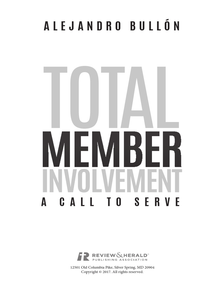 Total Member Involvement Preview | PDF | Jesus | Disciple (Christianity)