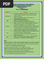 MDP Class 4TH (2ND Term) | PDF | Transport | Mode Of Transport