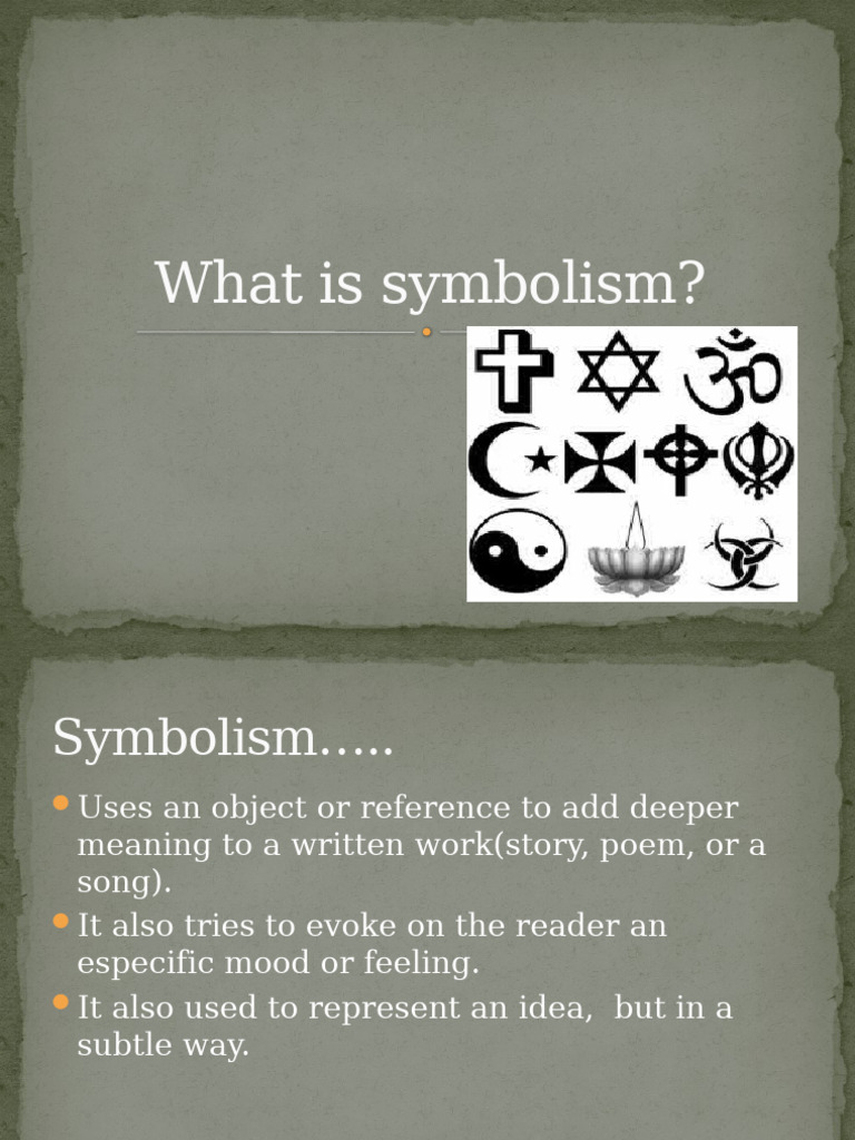 Understanding Symbolism in Literature | PDF