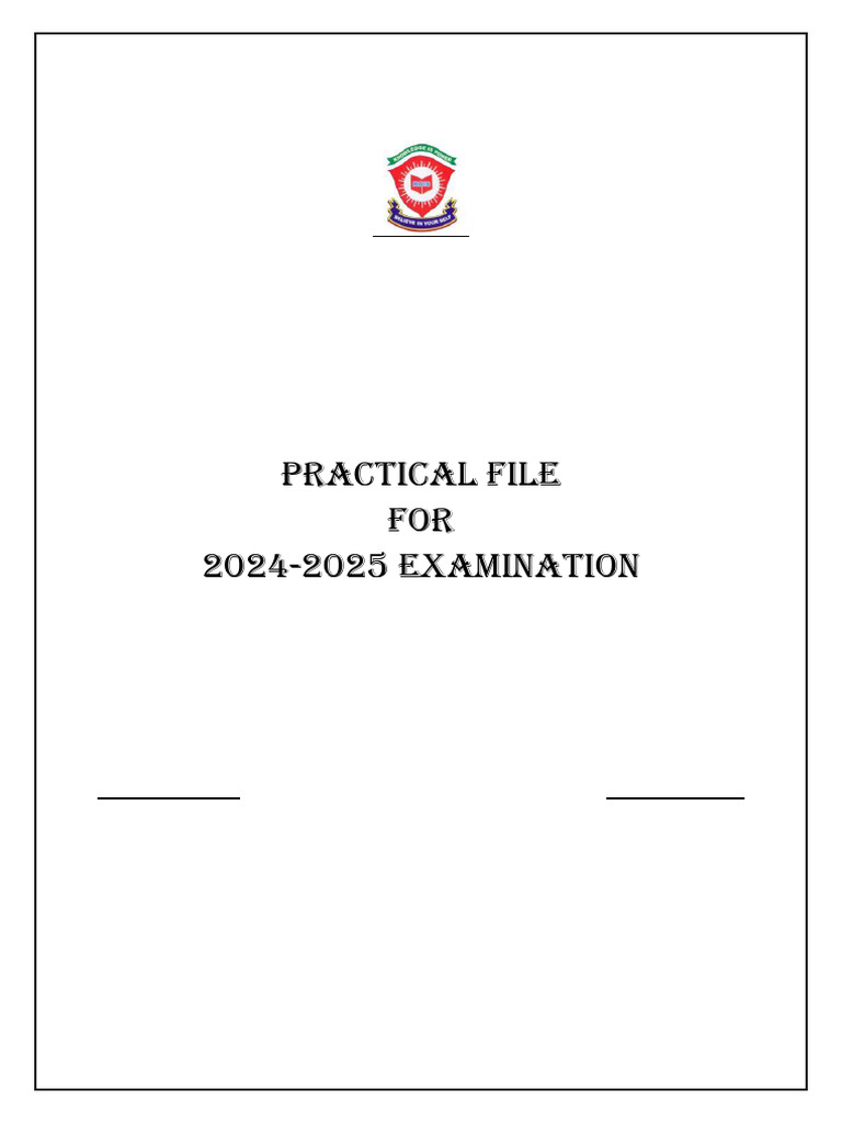 Cs Project File | PDF | Comma Separated Values | Computing