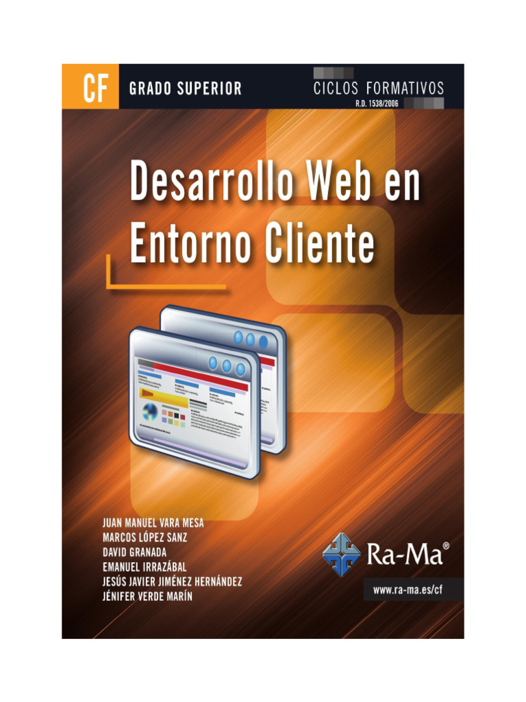 Desarrollo Web en Entorno Cliente Grado Superior Graficos y Diseo Web | PDF