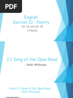 12th Grade English Poem Appreciation Guide | PDF