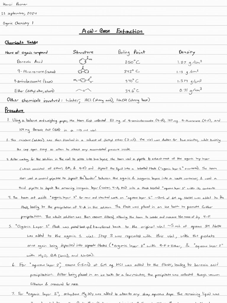 Acidbaselabreport | PDF