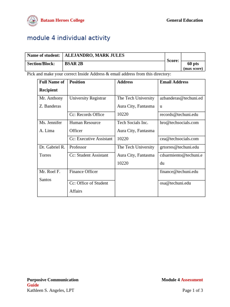 Email Writing Guide for College Requests | PDF | Cyberspace | Internet