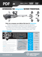 Detroit DD13 Engine Specifications | PDF | Horsepower | Engines