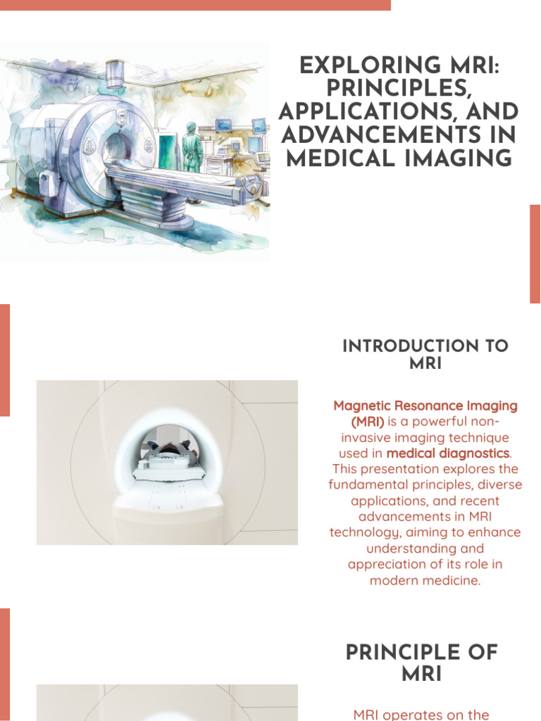 MRI: Principles, Applications, Advances | PDF | Magnetic Resonance ...