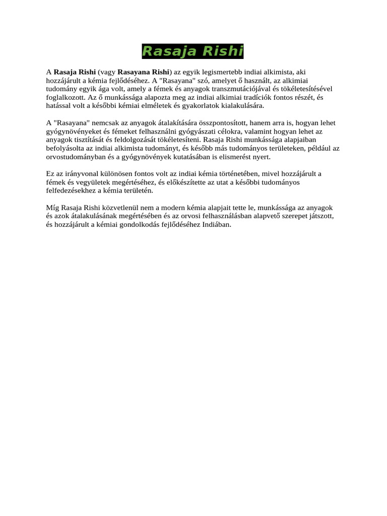 Rasanja Rishi | PDF