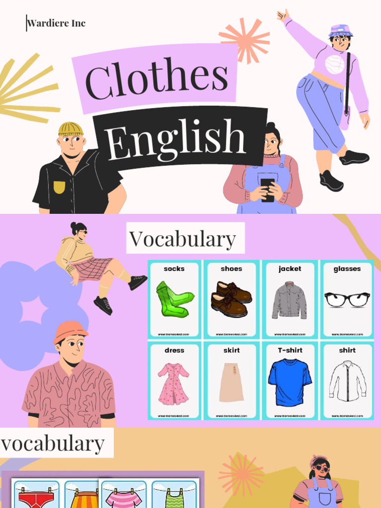 Vocabulary About Clothes | PDF