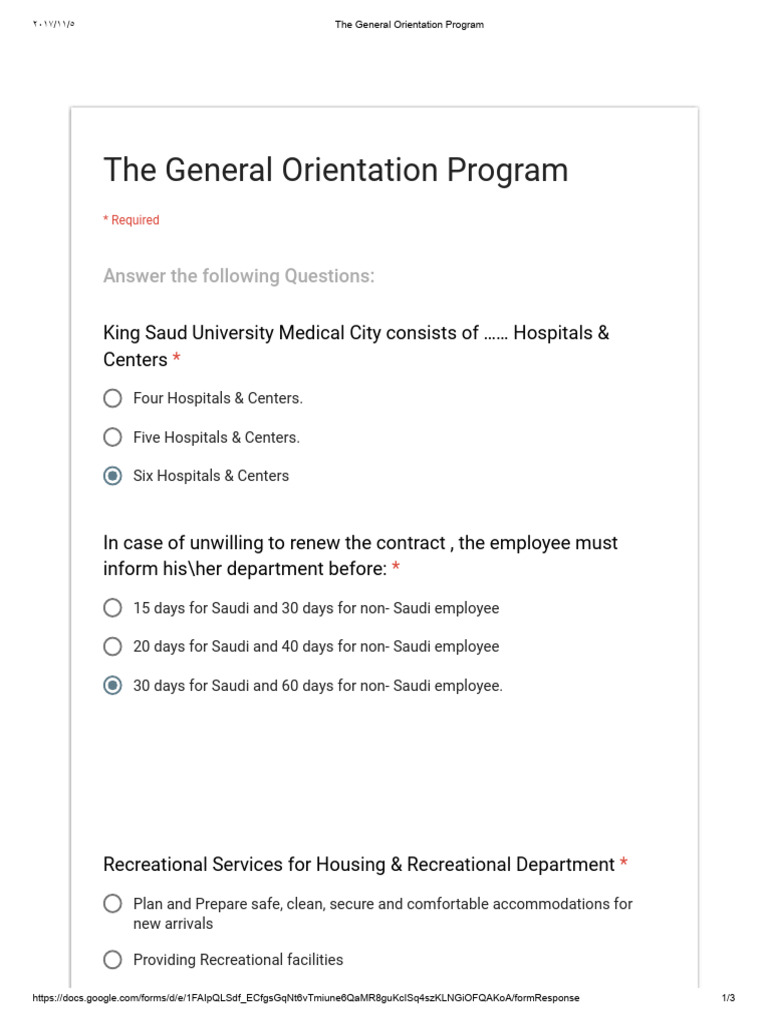 General Orientation Program Guide | PDF | Health Care