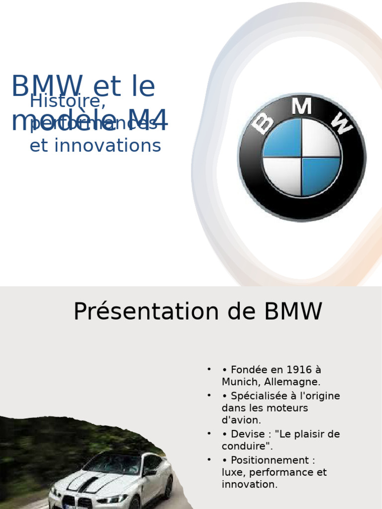BMW Et M4 Presentation | PDF