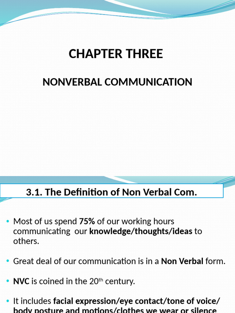 Understanding Nonverbal Cues | PDF | Nonverbal Communication ...