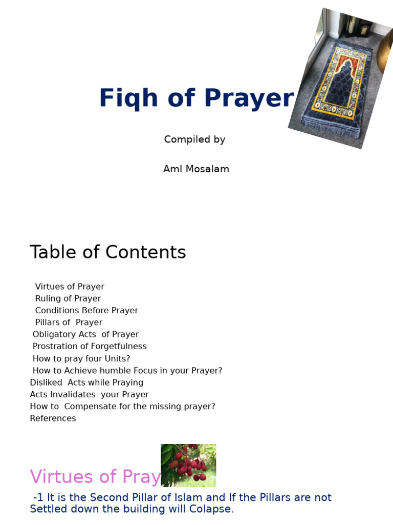 Fiqh of Prayer | PDF | Abrahamic Religions | Sharia