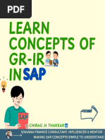 How Does The Goods Receipt/Invoice RECEIPT (GR/IR° Process Work in @SAP ...