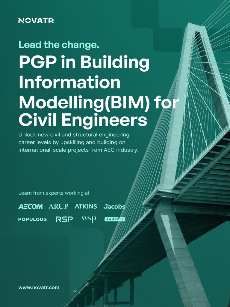 Bim For Civil Engineers Row Course Structure | PDF