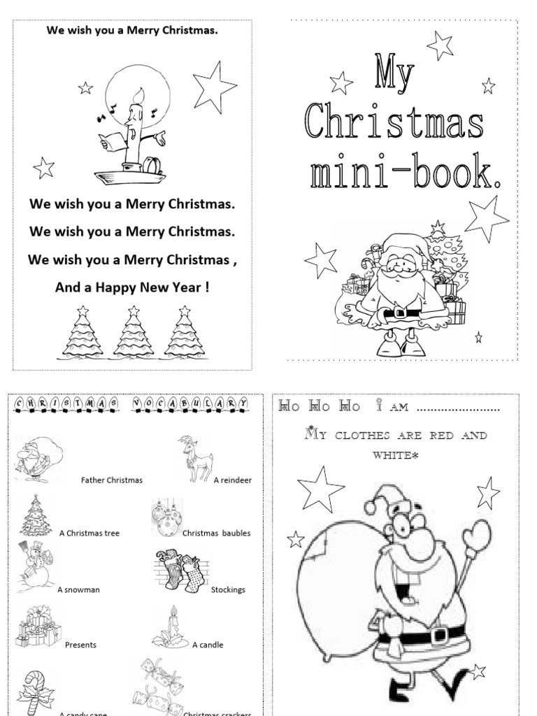 My Christmas Mini Book | PDF