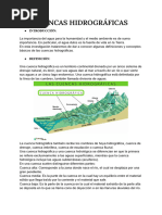Cuencas Hidrograficas y Cuenca Exorreica | PDF | Cuenca de drenaje | Río