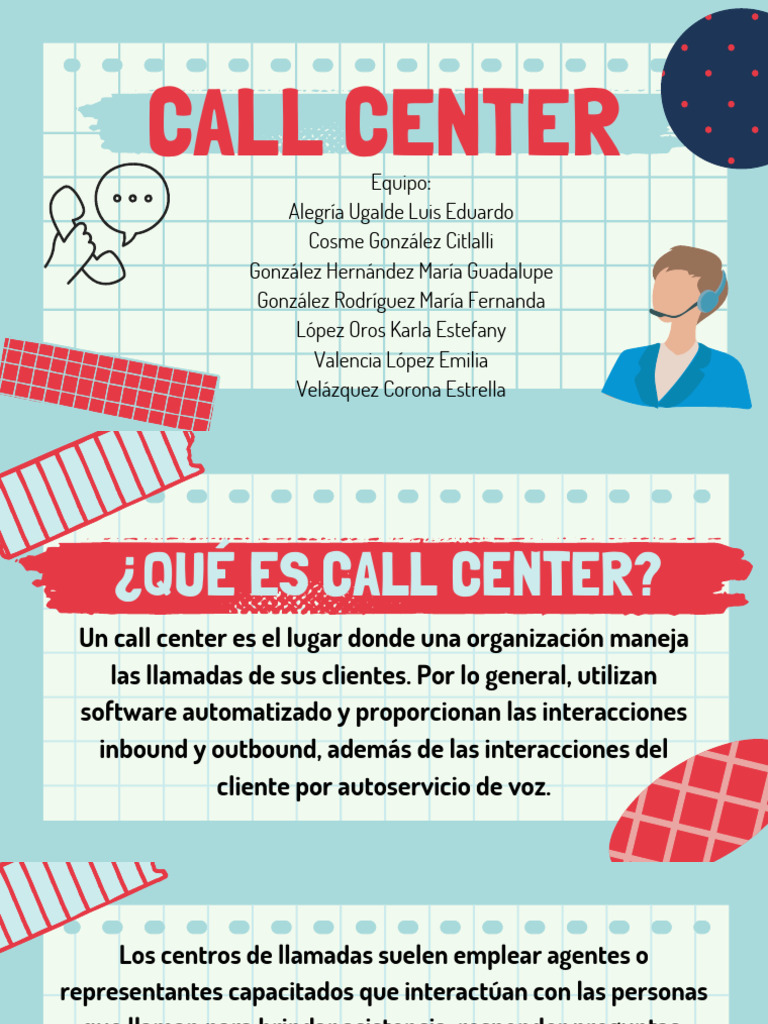 Presentación Creatividad Dibujos A Mano Azul | PDF | Centro de llamadas | Respuesta de Voz ...