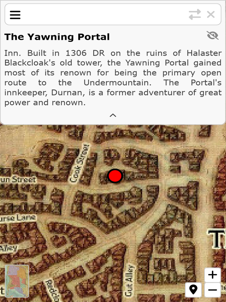 Waterdeep Interactive Map | PDF