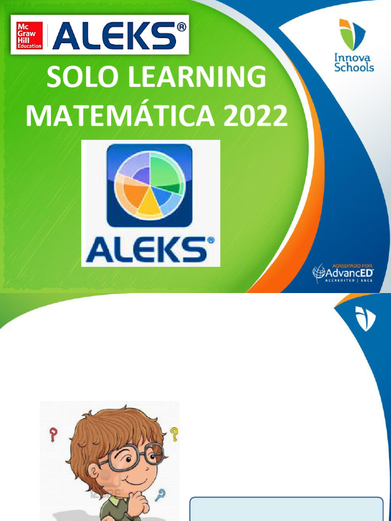 Registro de Estudiantes en ALEKS 2022 | PDF