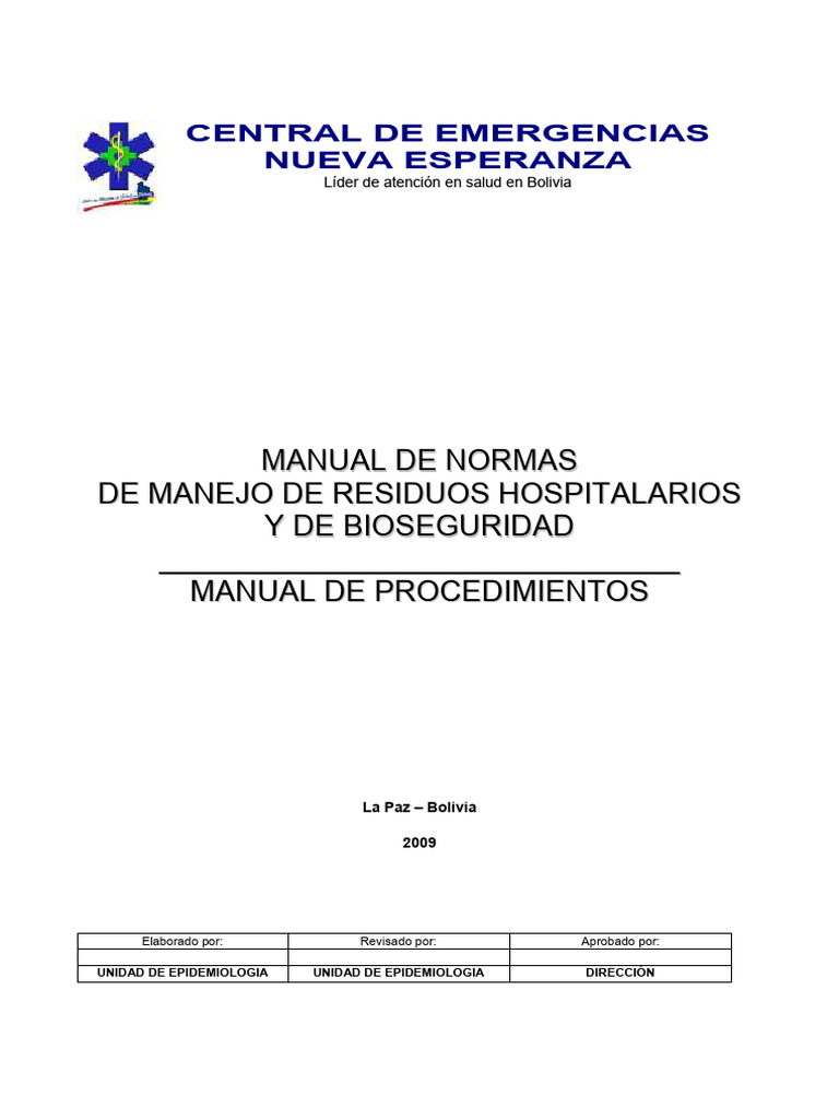 Manual de bioseguridad | PDF | Lavado de manos | Higiene